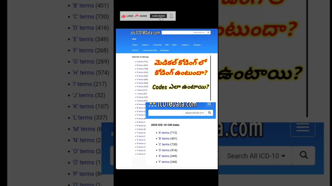 Medical Coding Basics | Freshers | #medicalcoding #short