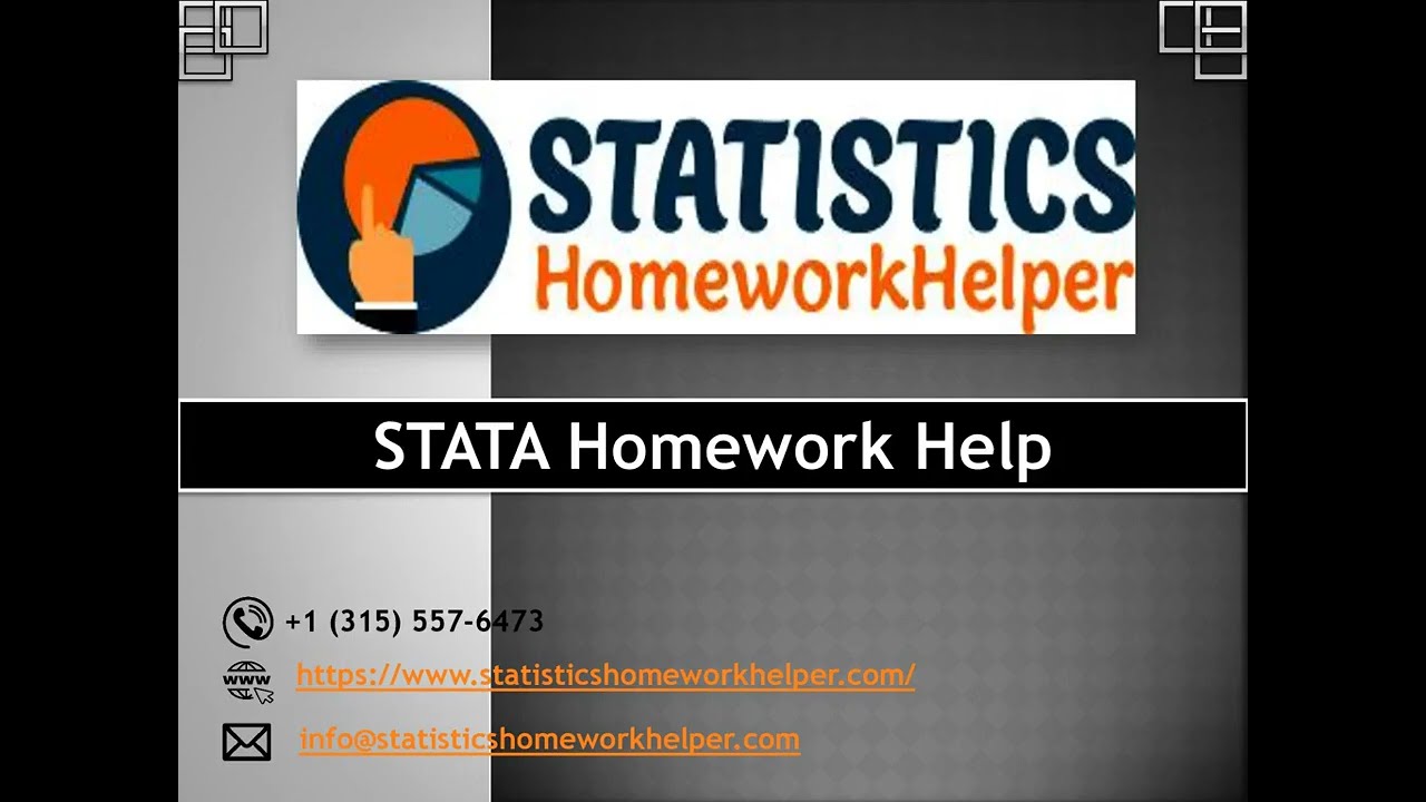 STATA Homework Help