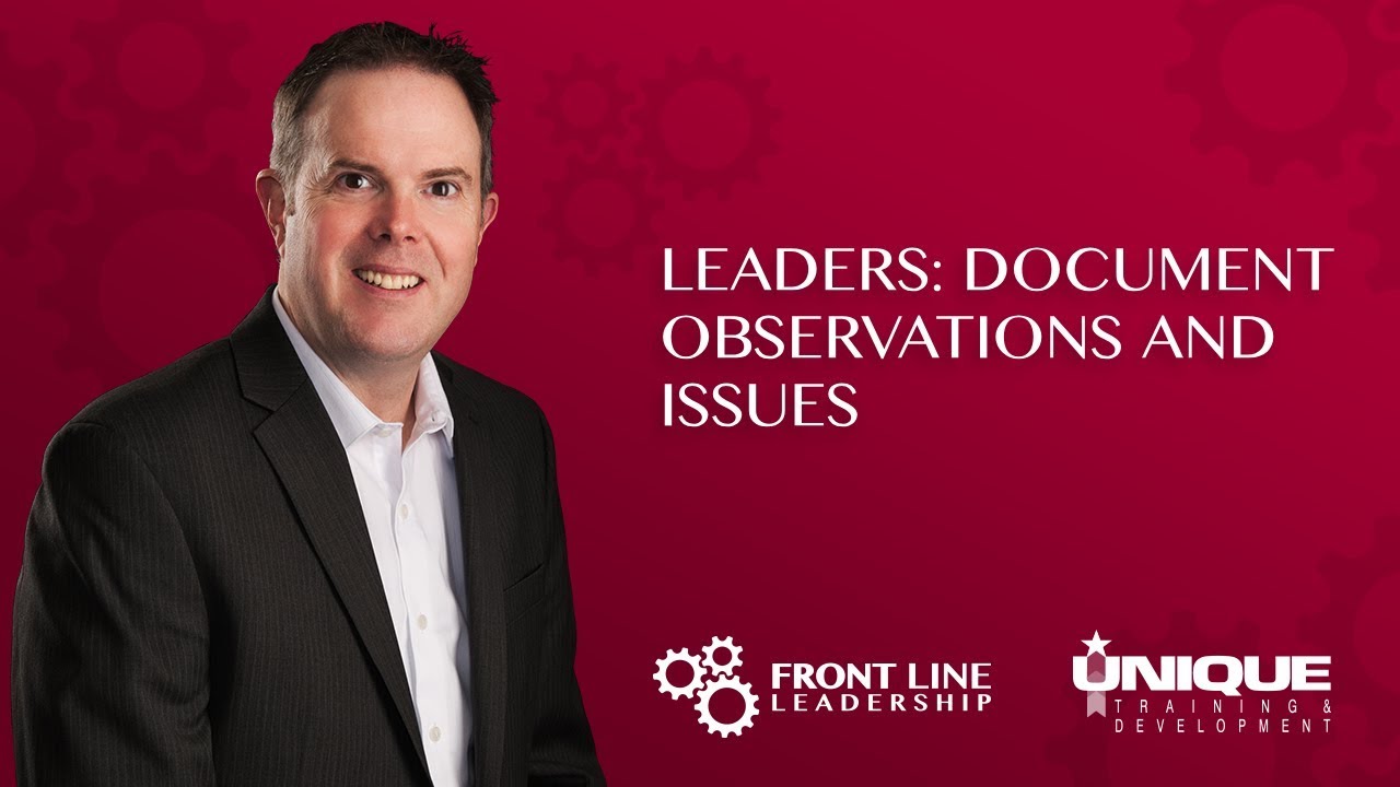 Leaders: Document Observations and Issues