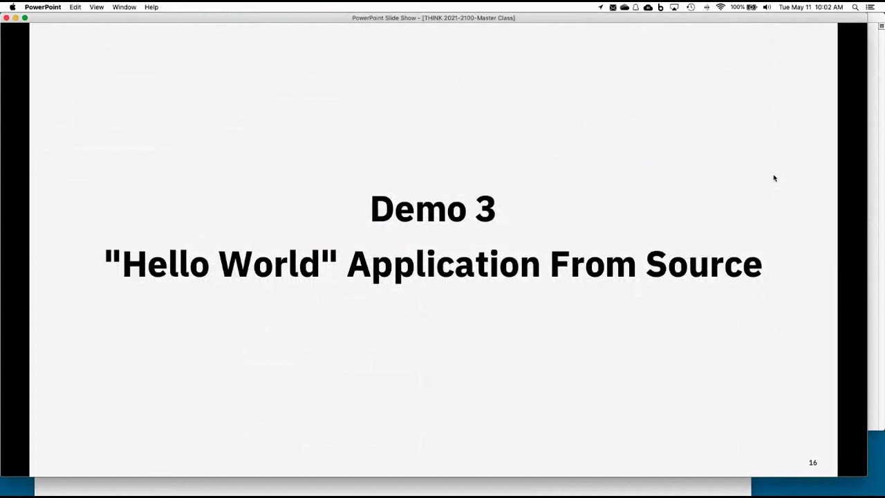 IBM Cloud Code Engine: go cloud native quickly - running an application from source code