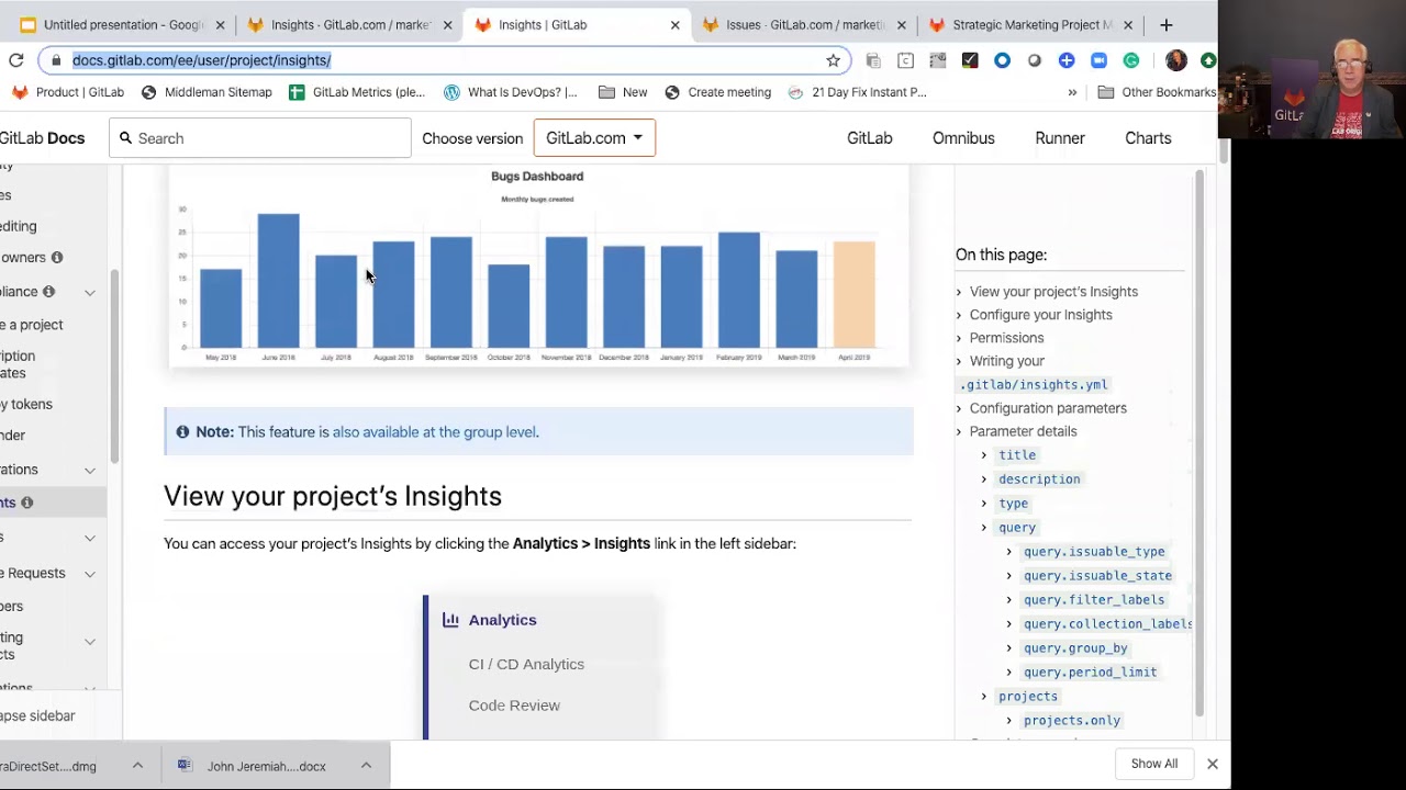 gitlab insights