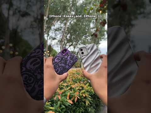 iPhone 11 Vs iPhone XS Max Speed Test & Camera Comparison#viralshort #shorts