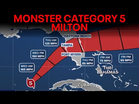 Hurricane Milton remains Category 5 monster as it eyes Florida