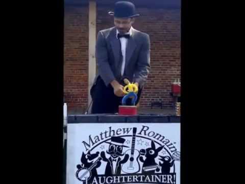 2015 Performer: Matthew Romain, “That’s Laughtertainment!” | Puppets Up ...