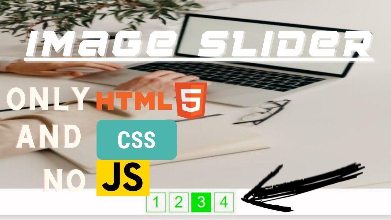 Create an Image Slider only using CSS. |  CSS Image Slider, Without javaScript.