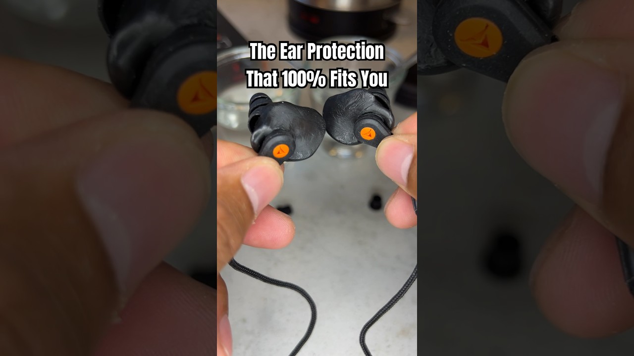 The Ear Protection I Use In All Matches - Decibullz Percussive Moldable Earplugs #uspsa #ipsc