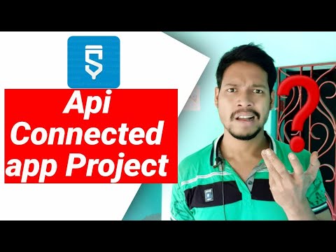 API Connected Application Activity project in sketchware #AndroidAppdeveloper #sketchware