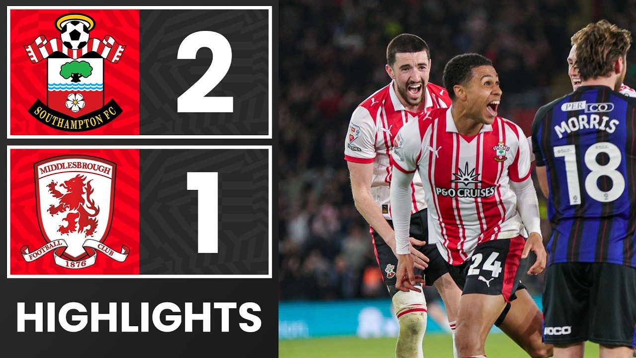 WE'RE GOING TO WEMBLEY 🤩 | Southampton 2-1 Middlesbrough | Play-off semi-final 2nd leg