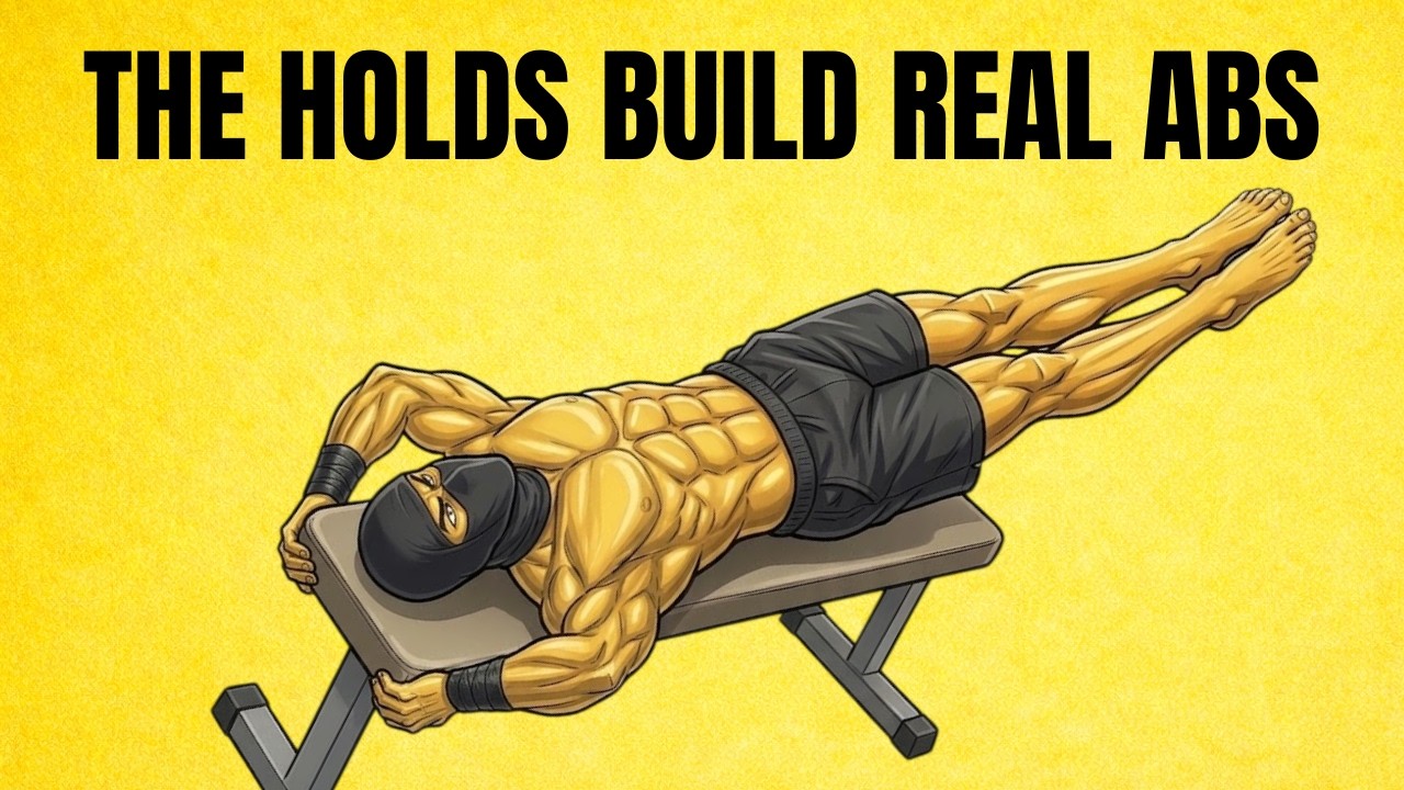 These 5 Isometric Holds Build Abs Faster Than Sit-Ups | Every Man Should Do