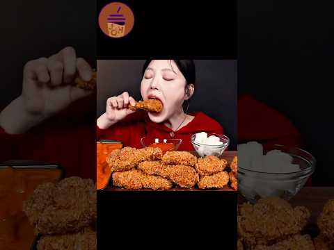 Mukbang Big Bites “Korean fried chicken” ©️Eat with Boki