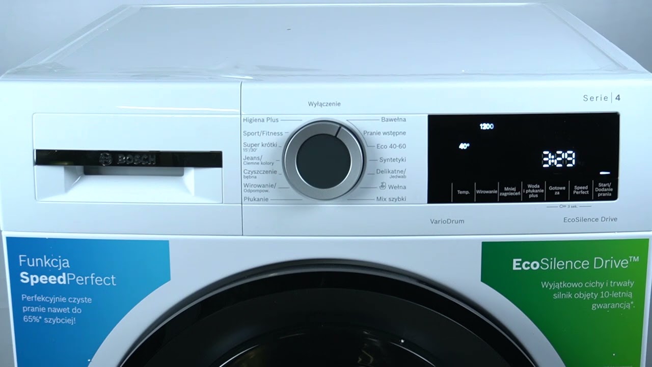 Bosch Washing Machine Serie 4 - How to Troubleshoot Code E30? | Resolve Error Codes