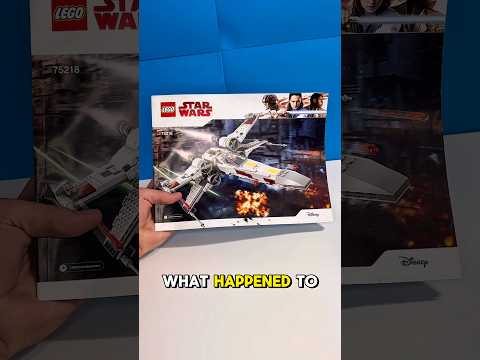 Lego instructions use to look way better #lego #legostarwars #legosets #legotoys #afol
