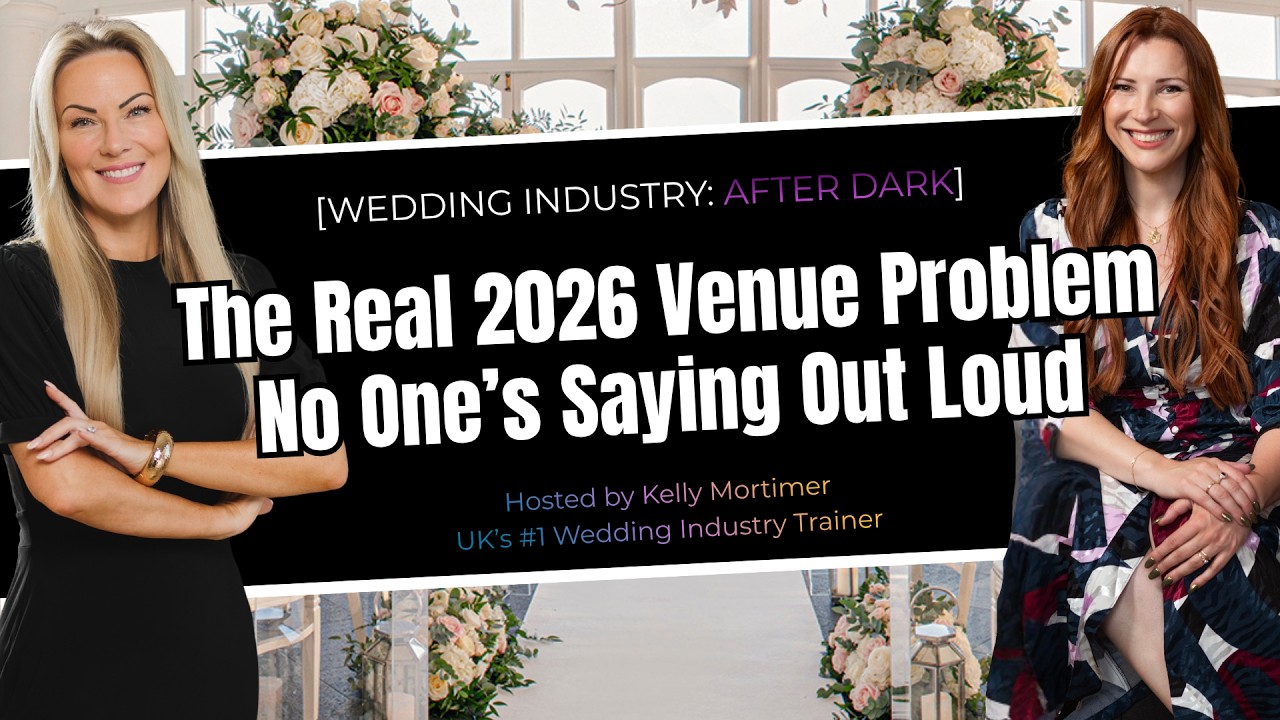 WEDDING INDUSTRY: AFTER DARK The Real 2026 Venue Problem No One’s Saying Out Loud