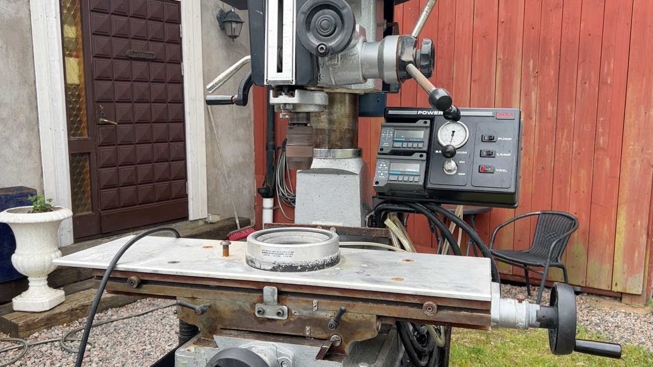 Pelarborr med fräs RF- 31, Trollhättan, Klaravik auktioner