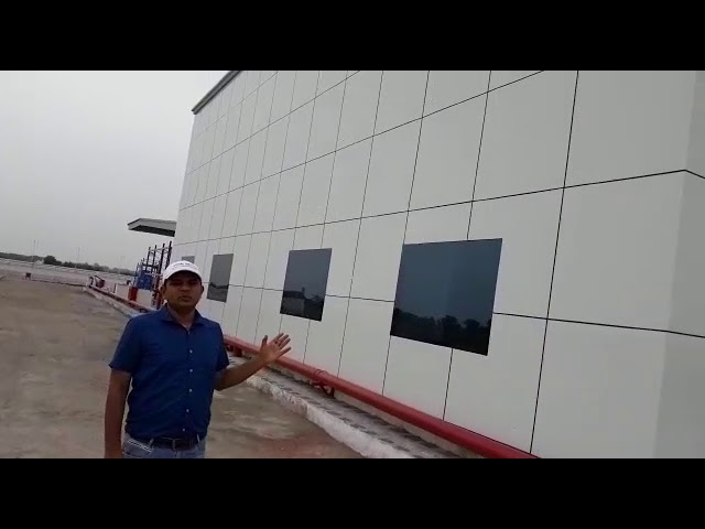 Acp Cladding - Sun Louvers for Commercial Space Manufacturer from Ahmedabad