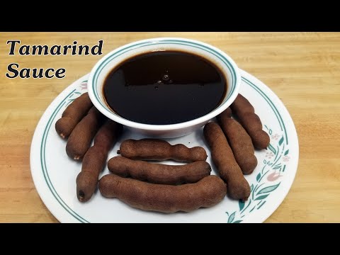 TAMARIND SAUCE RECIPE - Homemade Tamarind Sauce - Sweet Tamarind Sauce - Sour Tamarind Sauce