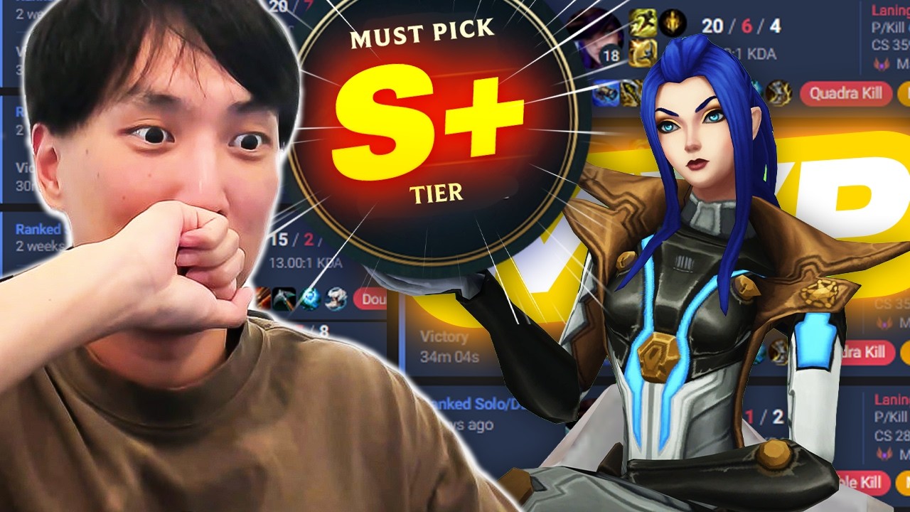 Caitlyn is a S+ TIER ADC PICK THIS NEW SEASON