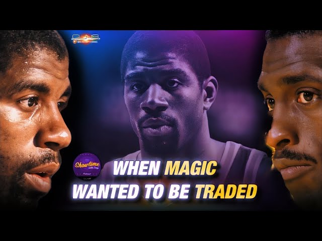 "Magic went and sat out in the middle of the medium, cars is coming by ...