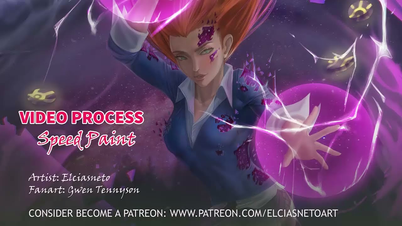 Gwen Tennyson by Elciasneto Art (spped paint)