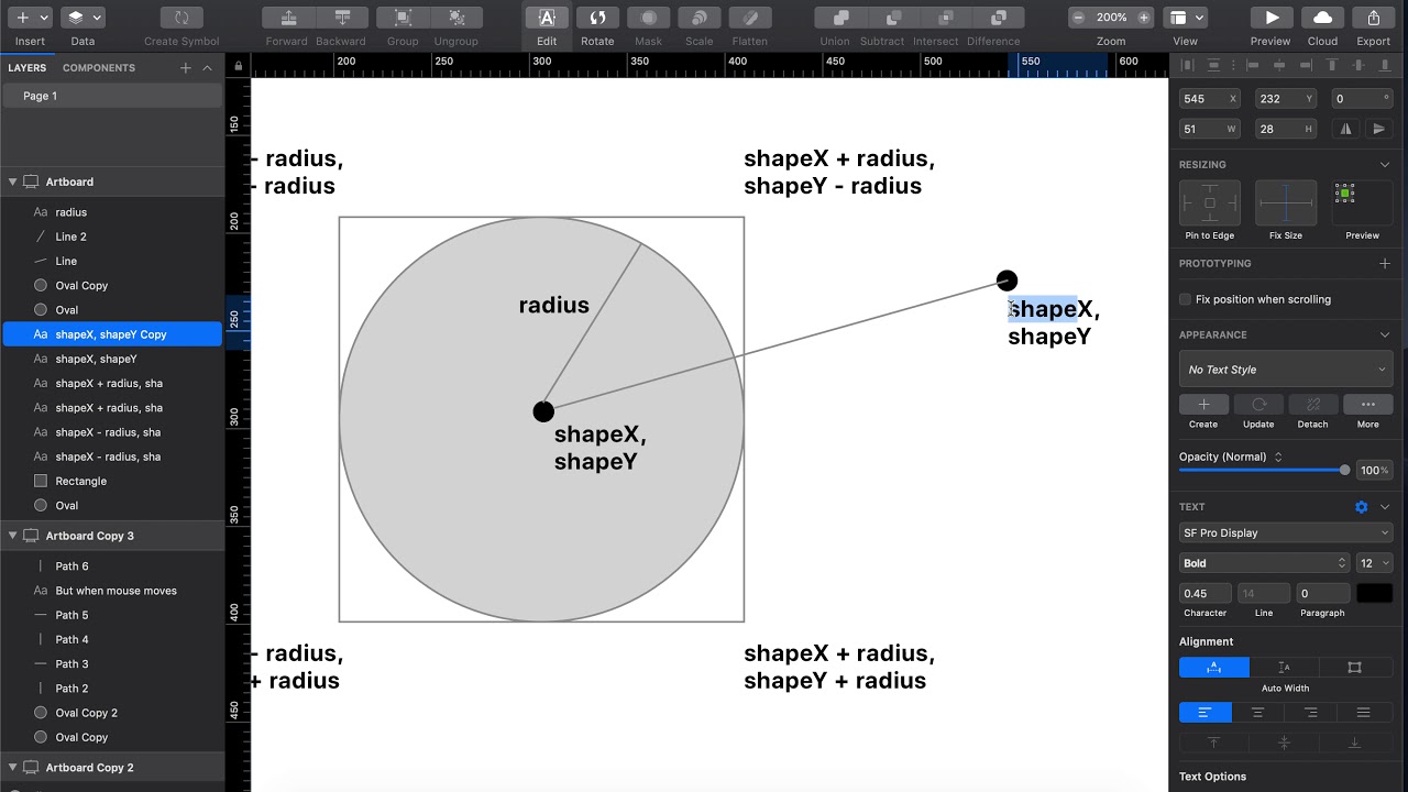 p5.js - Dragging a Shape