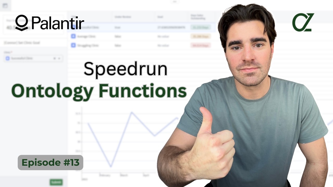 Palantir Speedrun: Build Your First Ontology Function