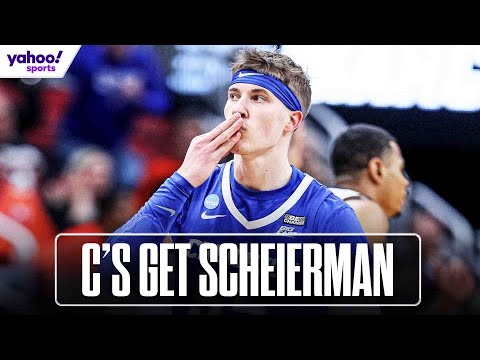 Is Baylor Scheierman a PERFECT fit for the Celtics? | Yahoo Sports