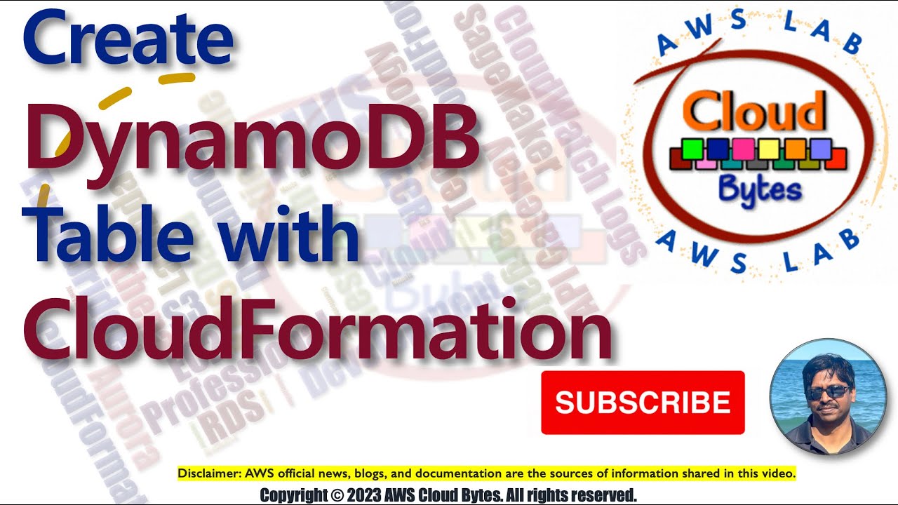 Create DynamoDB table with CloudFormation