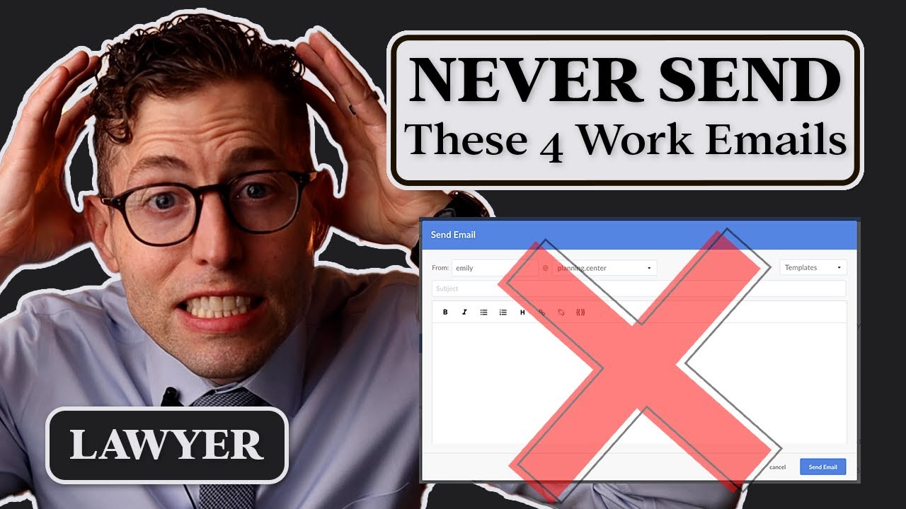 Never Send These 4 Emails at Work (Lawyer's Warning)
