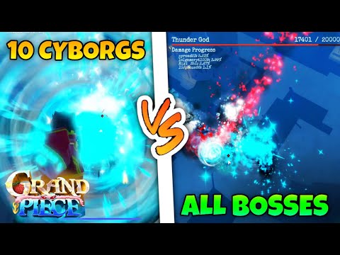 10 CYBORGS VS ALL BOSSES (1st Sea Edition) I GPO UPD 8