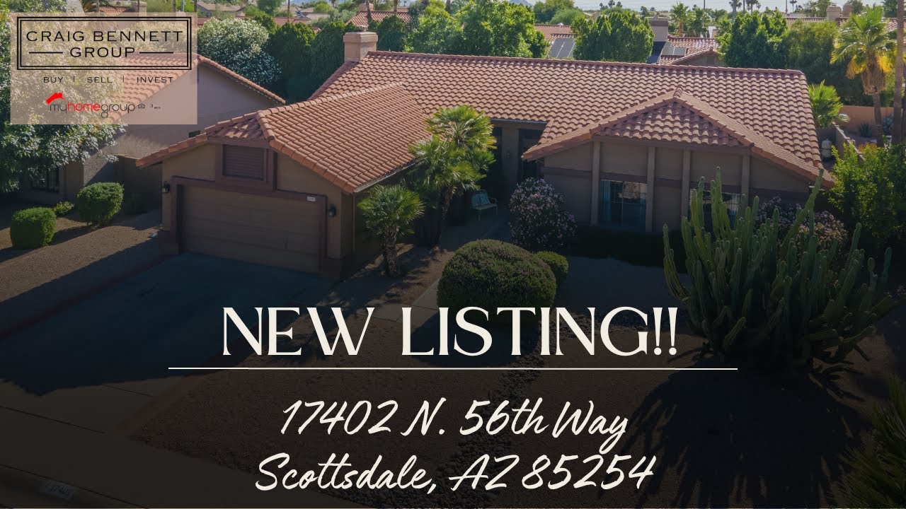 NEW LISTING In The Magic Zip Code! 17402 N. 56th Way, Scottsdale, AZ 85254
