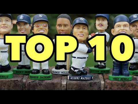Top 10 New York Yankee Bobbleheads: NO DEREK JETER?!?