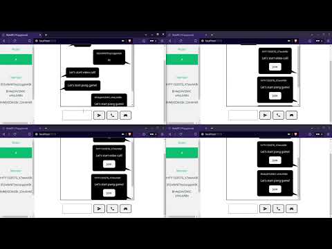 GitHub - whtsht/webrtc-playground: Experimental app for chatting, video calling, and games using ...