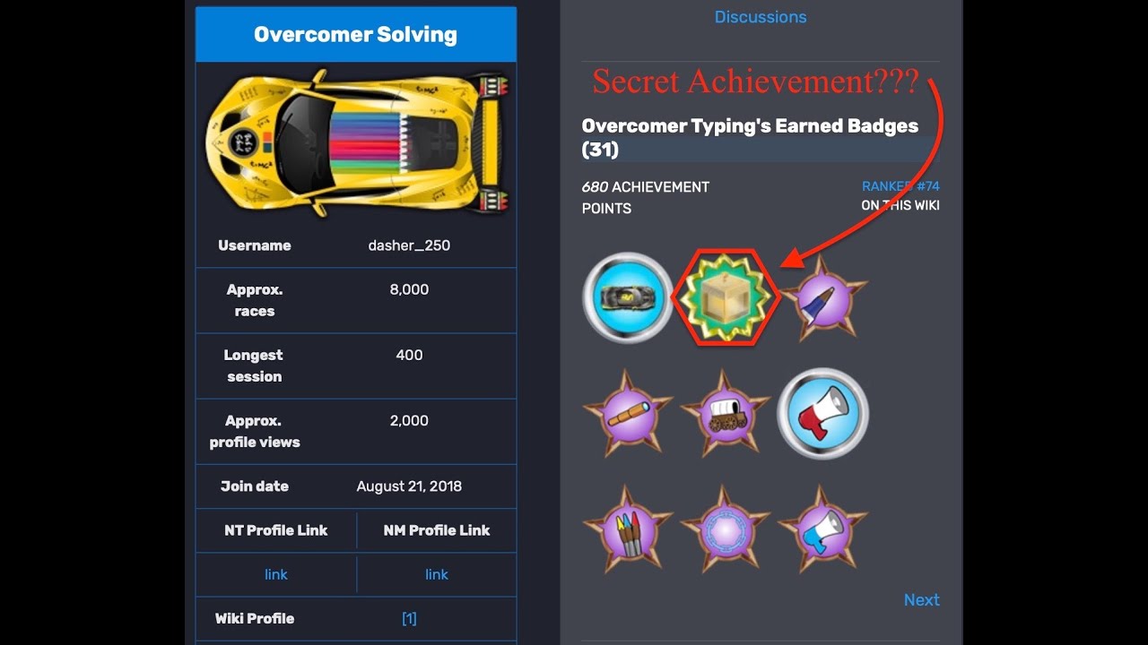 I Unlocked A Secret Nitro Wiki Achievement?!?!