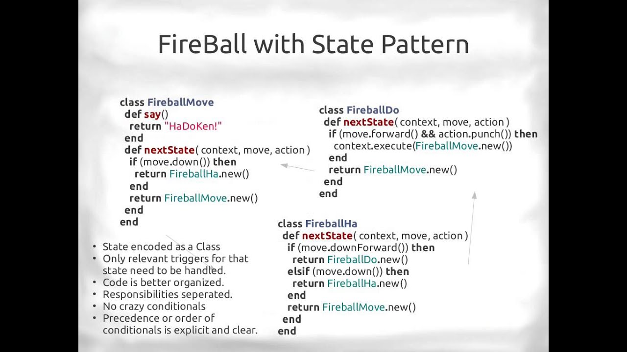 Ruby Design Patterns: State Pattern