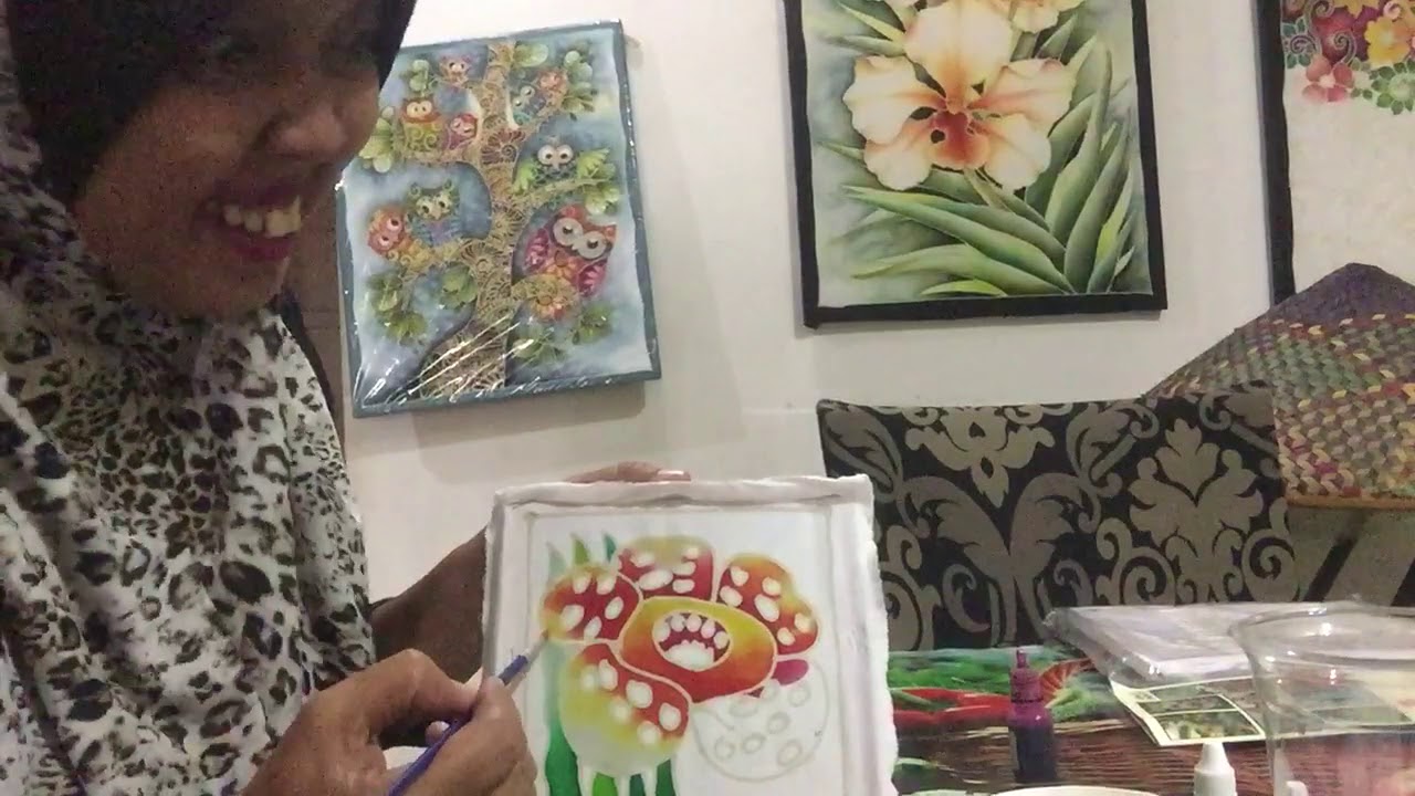 Paint batik painting kit from c.woks design