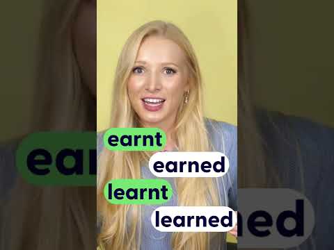 Should you say EARNT & LEARNT or EARNED & LEARNED? #learnenglish #englishgrammar #vocabulary