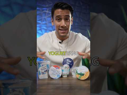 DON'T MAKE A MISTAKE, NOT ALL YOGURT IS HEALTHY‼️