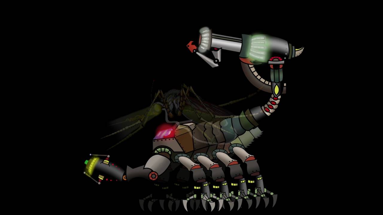 Bionic Bug Attack Bug Animation Video