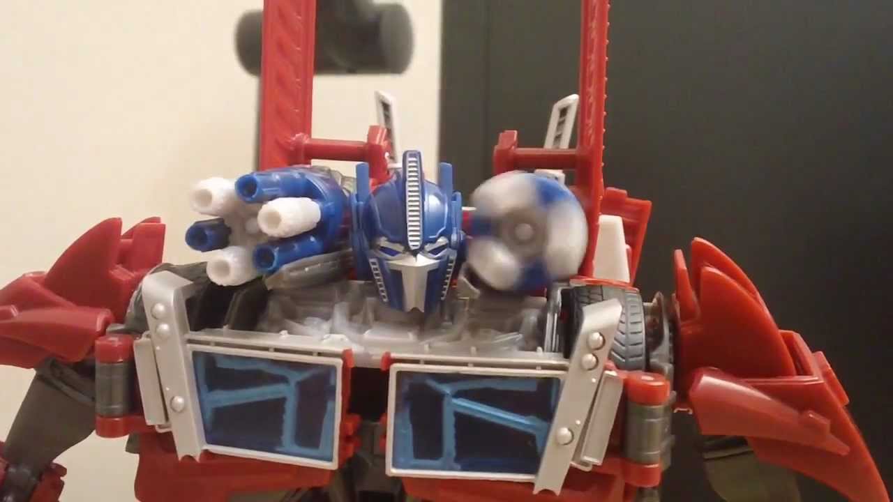 Transformers Prime Weaponizer Optimus Prime Stop-Motion