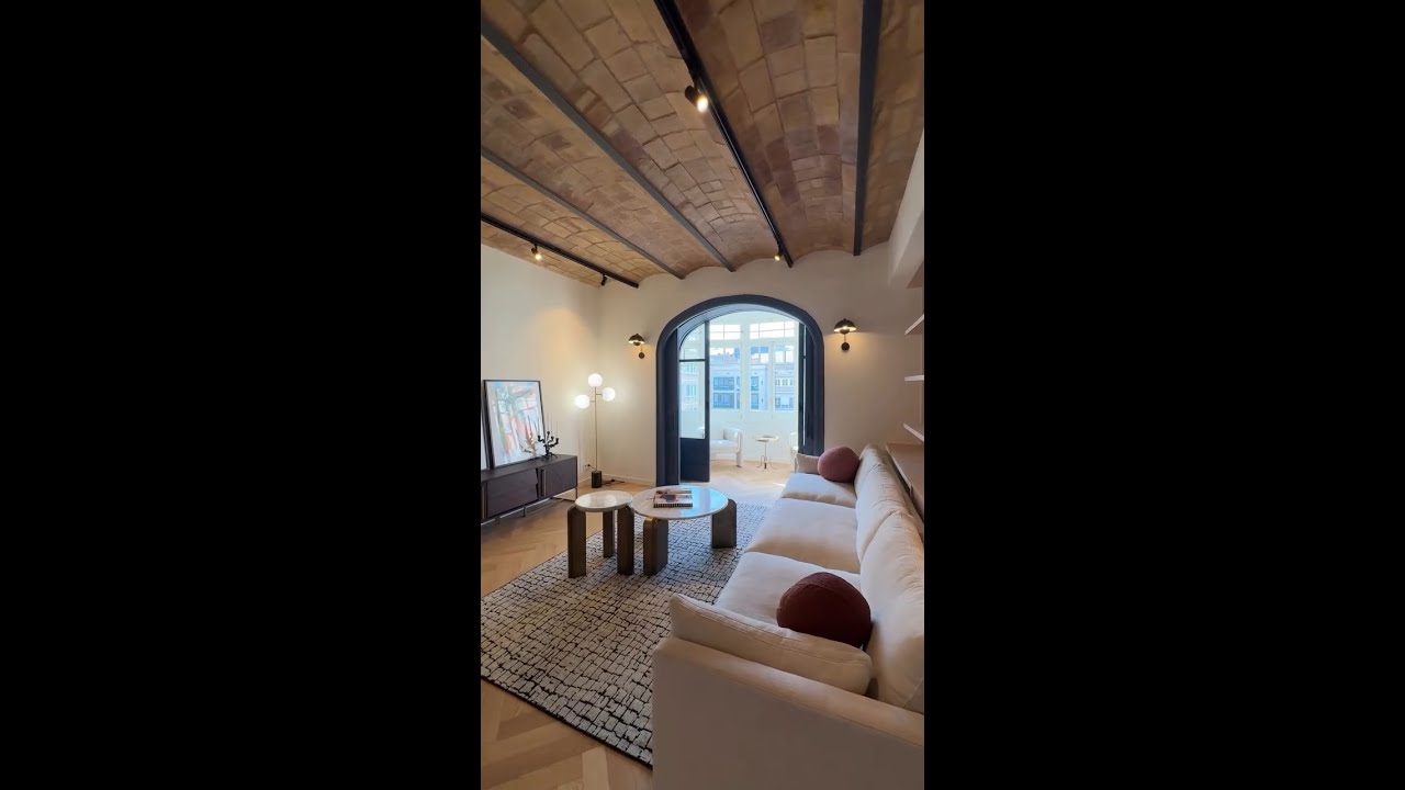 Soft light and strong character set the tone in this Barcelona apartment