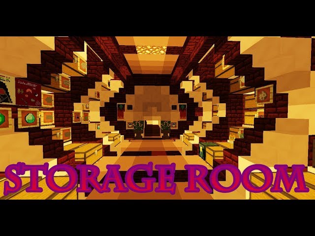 Minecraft storage room Minecraft Map