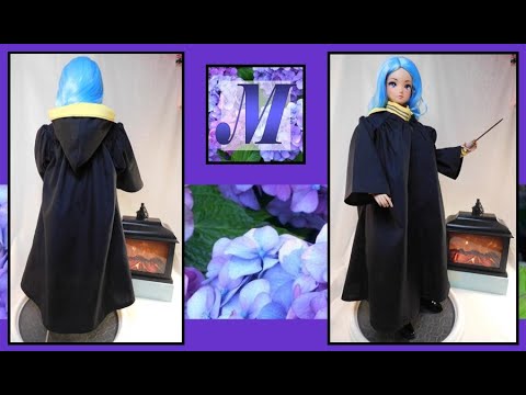 Sewing the School Robe for Smart Doll Pear – missy's imaginings