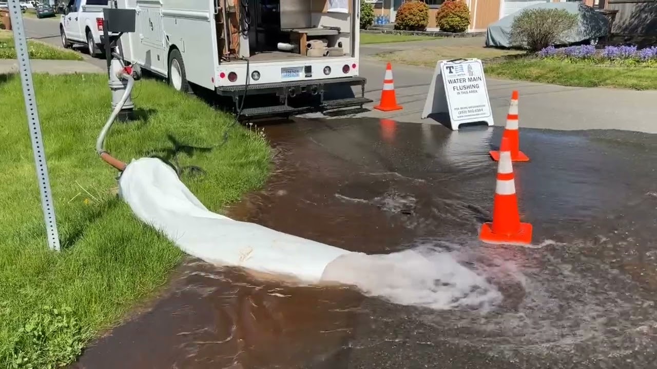 Systematic Water Flushing Process