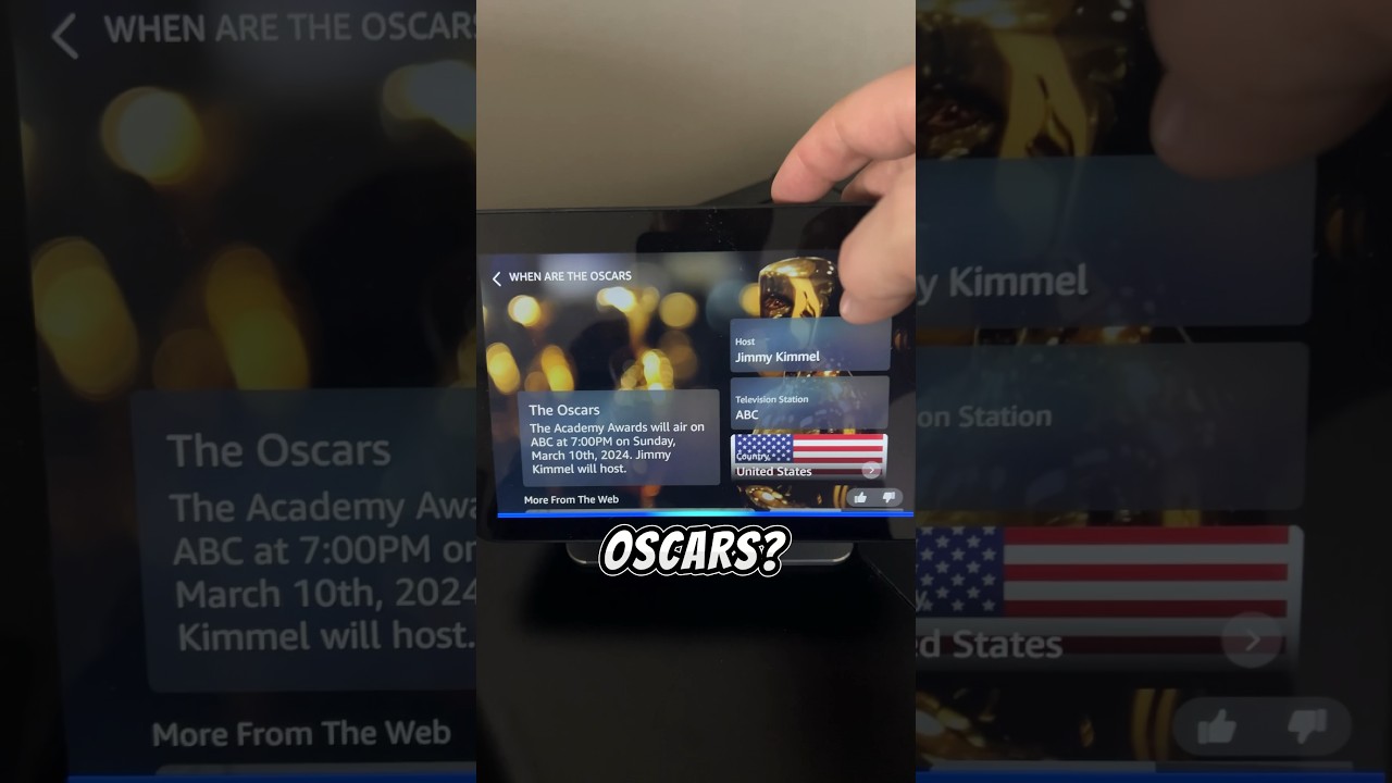 Alexa, When are the Oscars? 🎞️🏆