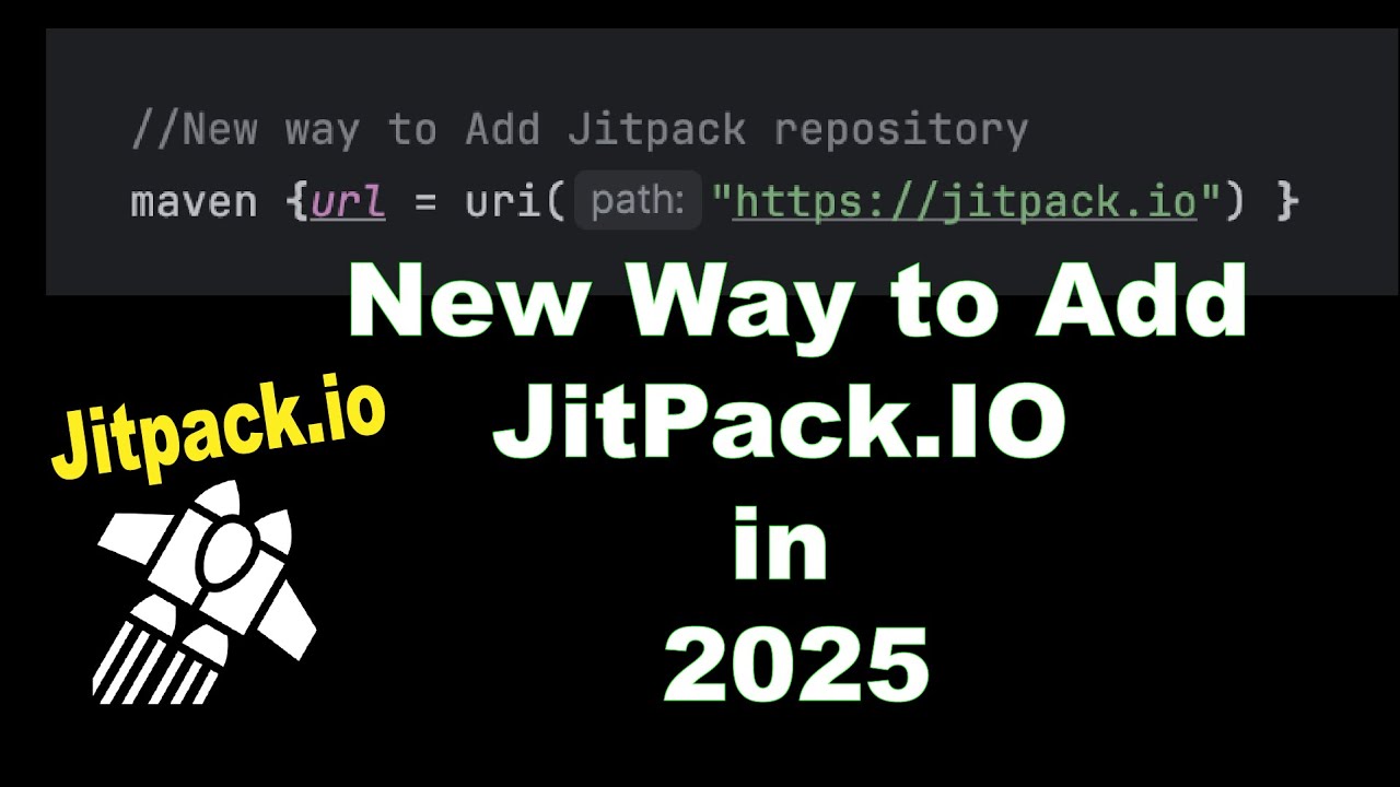 Where & How to add the JitPack Repository in the latest Android Studio 2025?