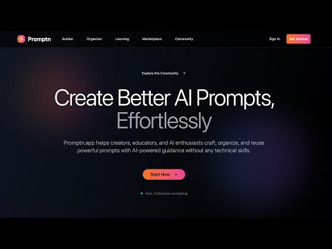 PromptN - All in One Hub for Prompt Creation, Mastery, and Collaboration