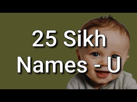 25 Sikh Baby Names and Meanings, Starting With U