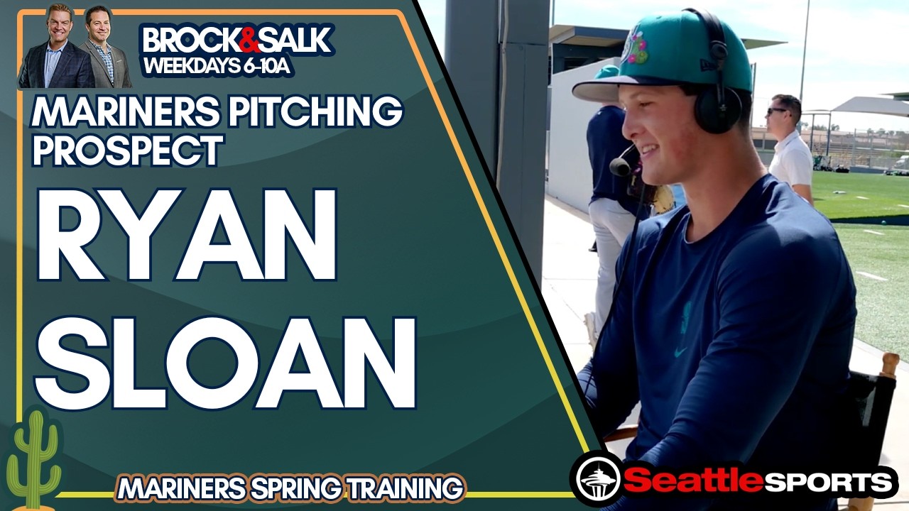 Ryan Sloan Talks His Goals and Growth in the Mariners System | #SeattleSports