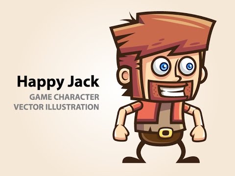 Happy Jack - Game Asset Character Sprite Sheets