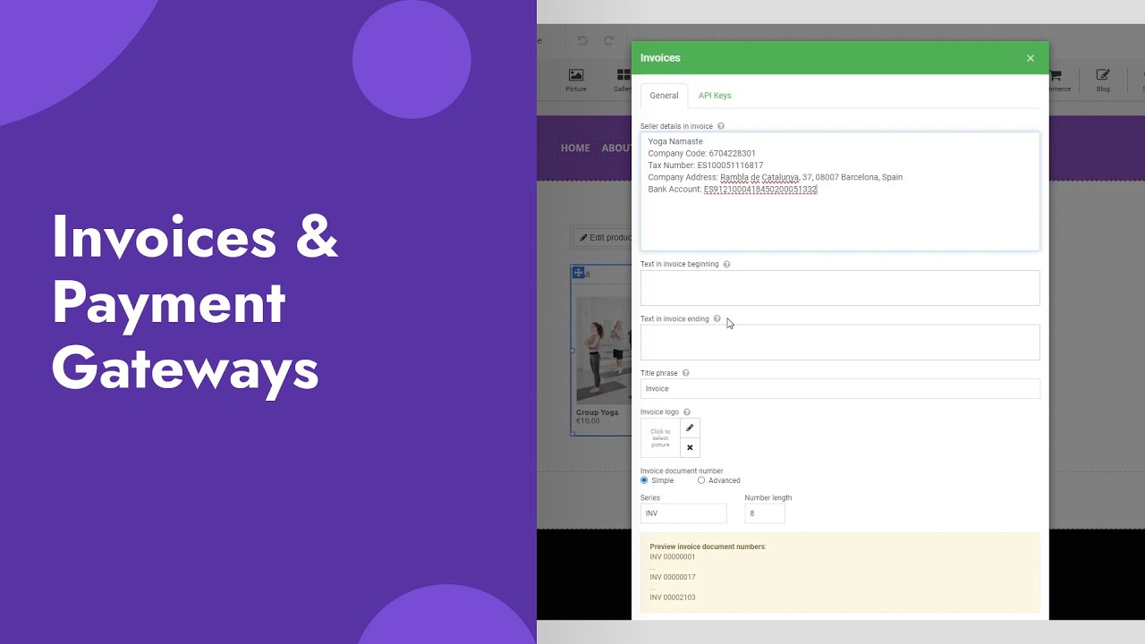 3.5 Invoices & Payment Gateways